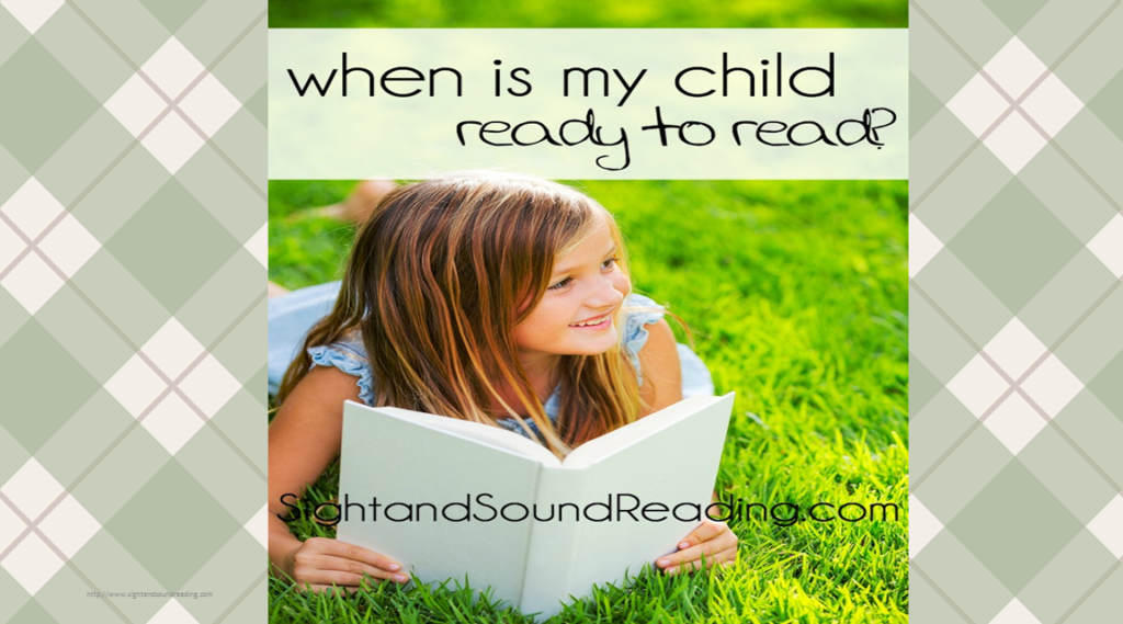 When is my child ready to read? | Mrs. Karle's Sight and Sound Reading