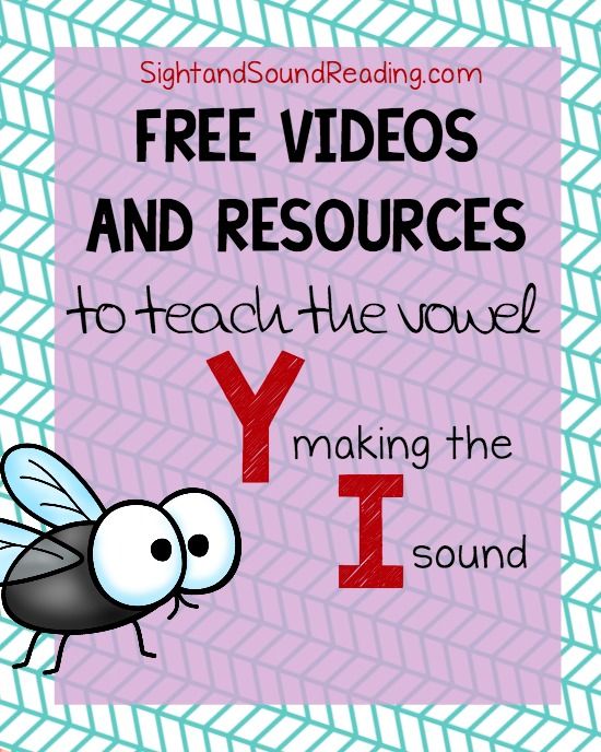 Vowel Y makes the i sound:Free Videos to teach Phonics | Mrs. Karle's ...