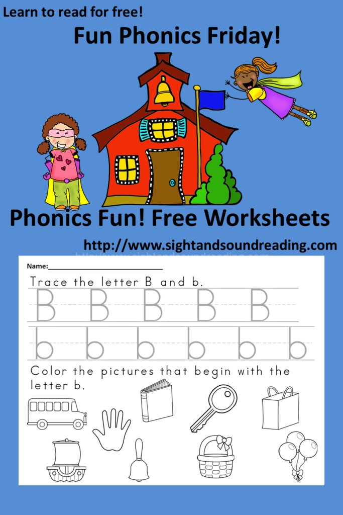 Free, fun, phonics Friday -trace and color sheets | Mrs. Karle's Sight ...