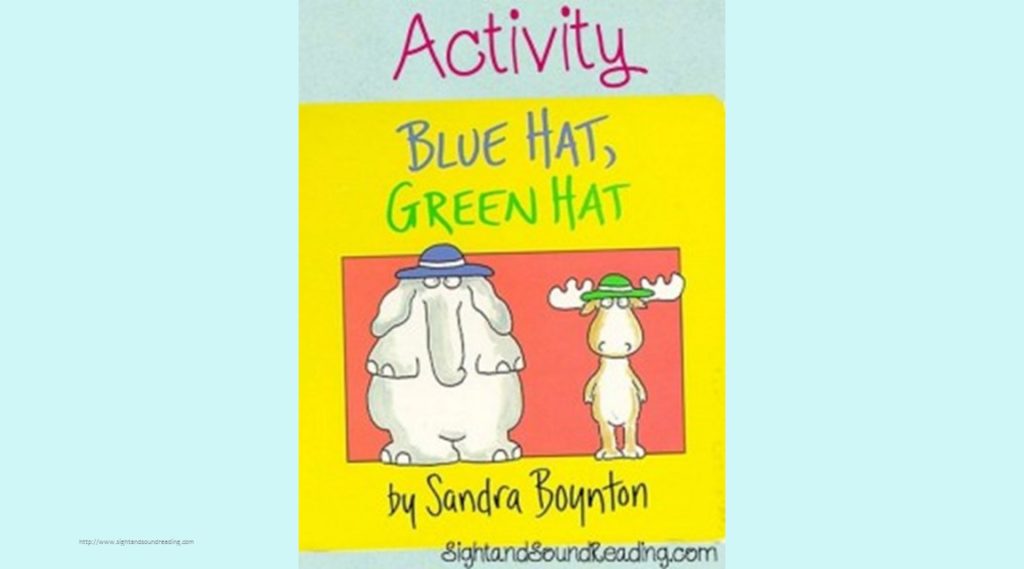 Blue Hat, Green Hat Activity | Mrs. Karle's Sight and Sound Reading