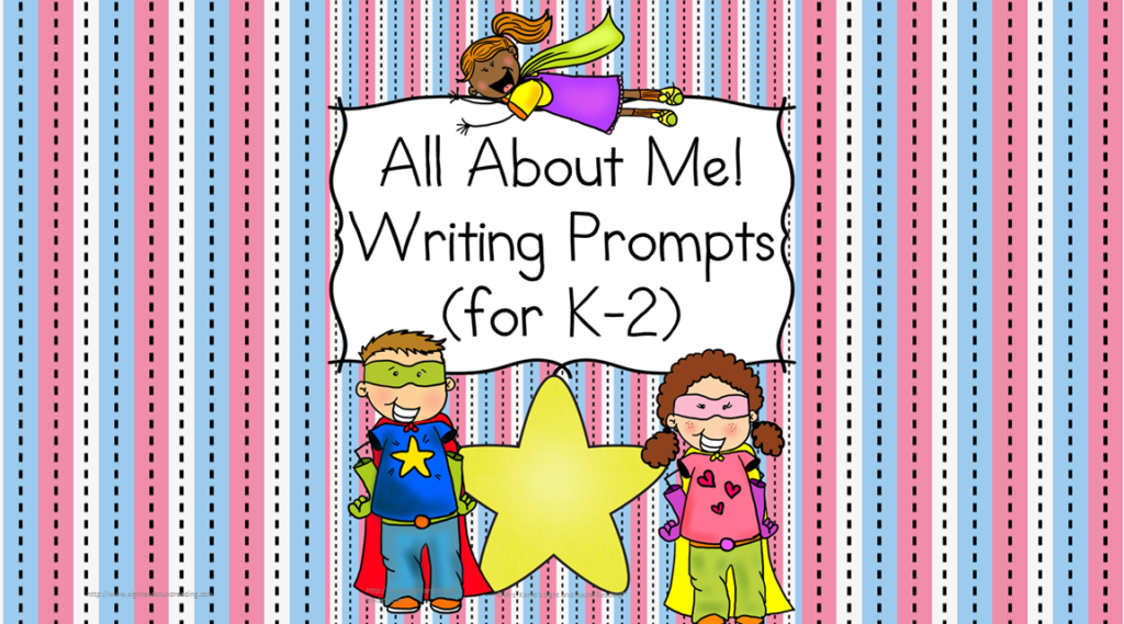 All About Me Writing Prompts for Kindergarten | Mrs. Karle's Sight and ...