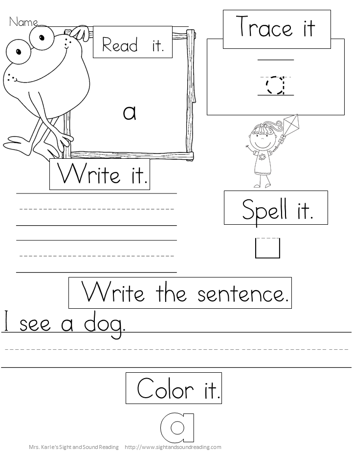 Sight words for preschoolers 01