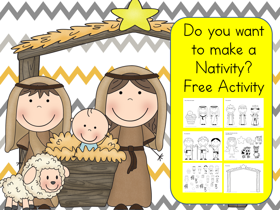 Do you want to build a Nativity? | Mrs. Karle's Sight and Sound Reading