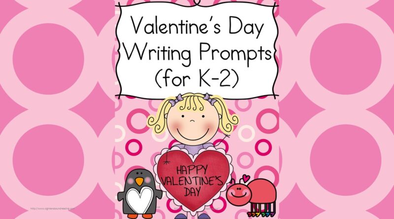 25+ Kindergarten Writing Prompts that follow the school year