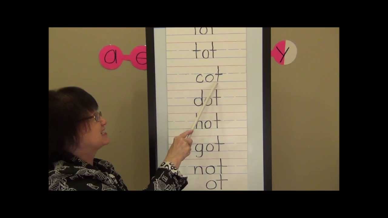 Pre-Kindergarten Lessons: ‘ot’ Word Family