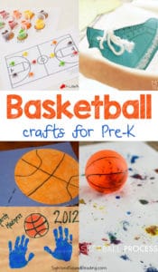 Basketball Crafts for Preschoolers | Mrs. Karle's Sight and Sound Reading