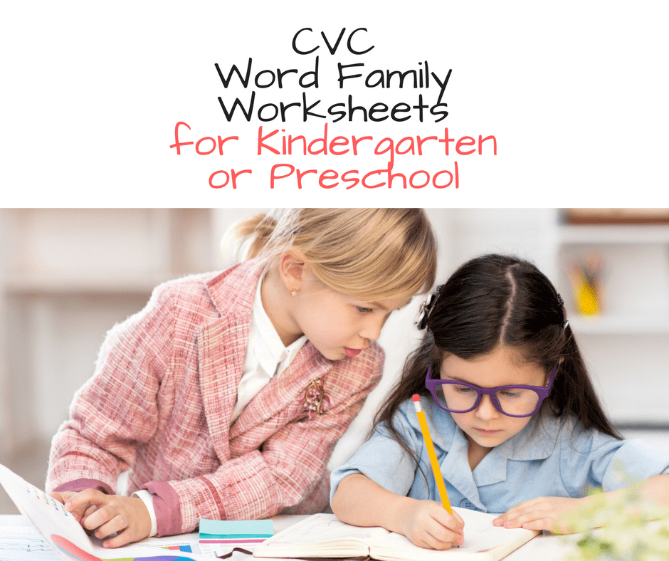25+ Fun and Free CVC Worksheets | Mrs. Karle's Sight and Sound Reading