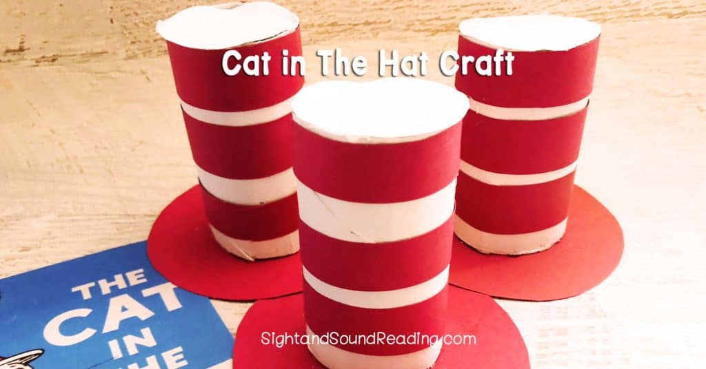 Cat in The Hat Craft | Mrs. Karle's Sight and Sound Reading