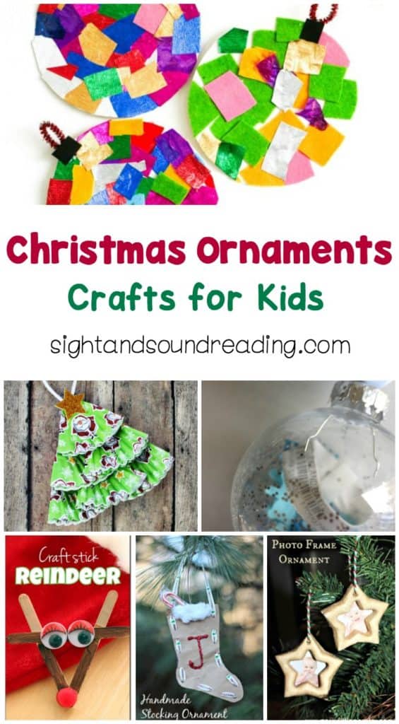 Christmas Ornaments - Crafts for Kids | Mrs. Karle's Sight and Sound ...