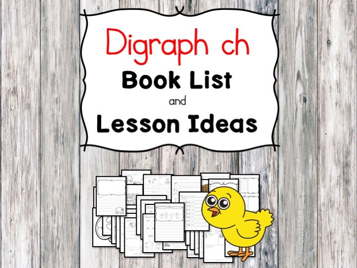 Digraph Ch Book List | Mrs. Karle's Sight and Sound Reading