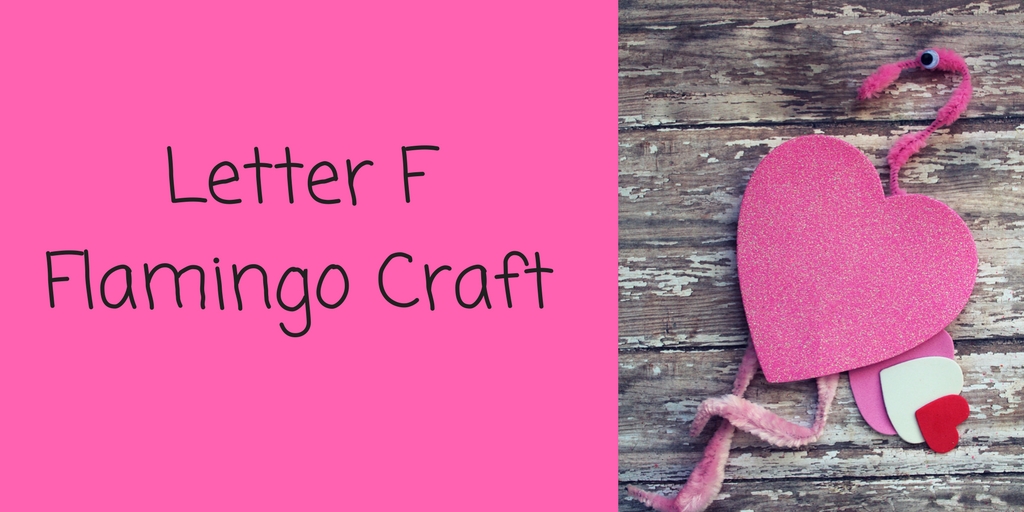 Letter F Craft - Flamingo Craft | Mrs. Karle's Sight and Sound Reading