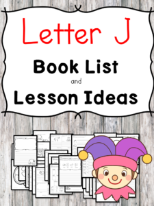 Letter J Book List | Mrs. Karle's Sight and Sound Reading