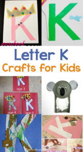20 Letter K Crafts for preschool or Kindergarten | Mrs. Karle's Sight and Sound Reading