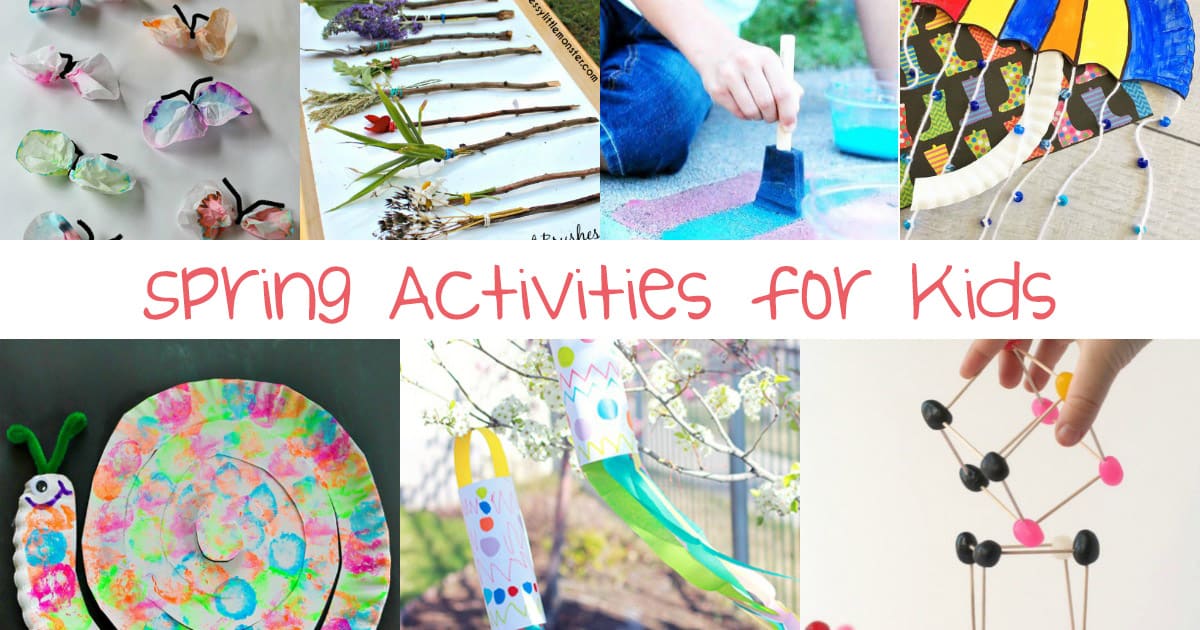 20+ Spring Activities for Kids-Enjoy the weather! | Mrs. Karle's Sight ...