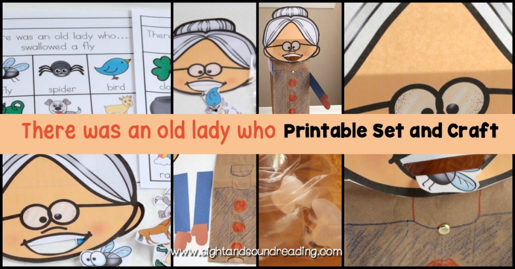 There Was an Old Lady Who Craft | Mrs. Karle's Sight and Sound Reading