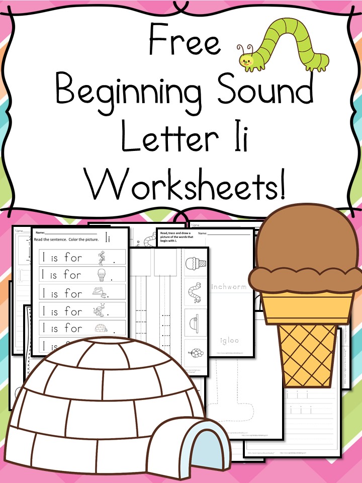 Beginning Sounds Letter I Worksheets – Free and Fun!