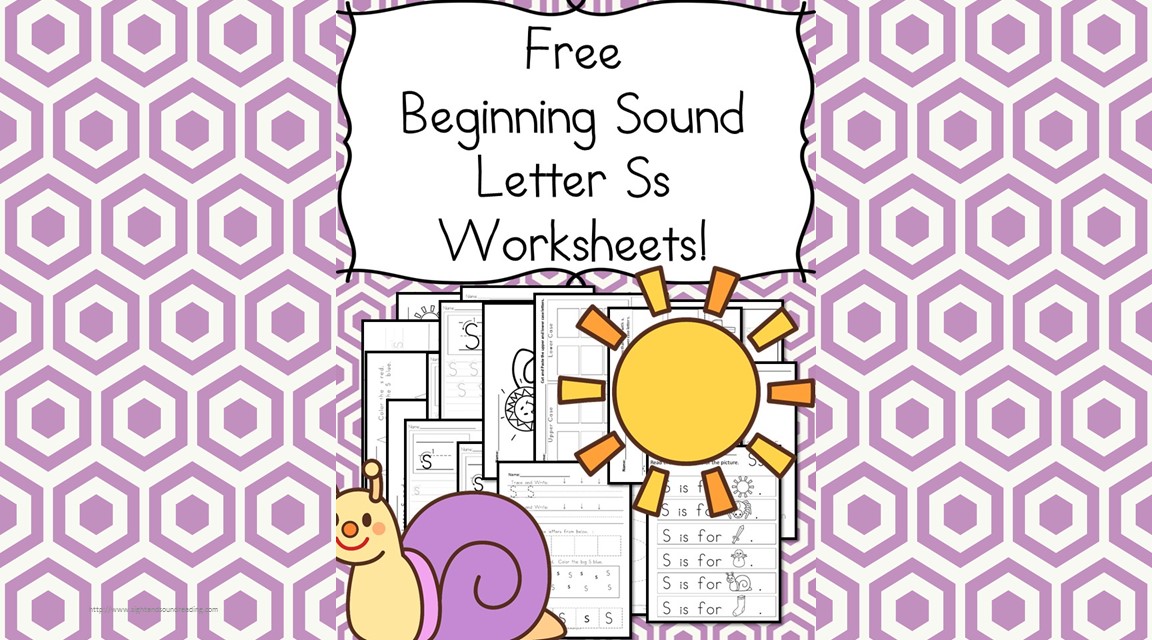 Over 500 Free Beginning Sound Worksheets for Kindergarten or Preschool