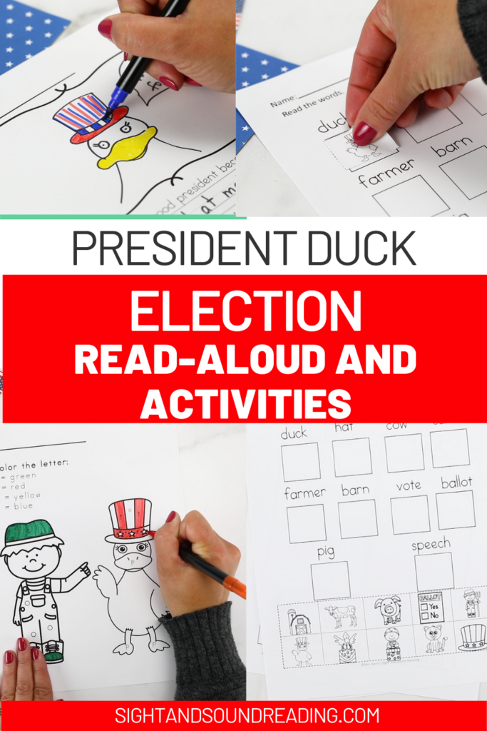 Duck For President Lesson Plan and Activities