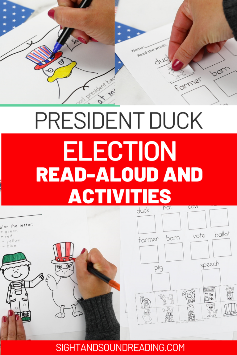 Duck For President Lesson Plan and Activities
