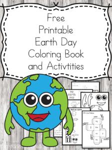 Awesome Earth Day Printable Coloring Book for Kids | Mrs. Karle's Sight ...