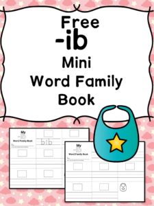 2 Free IB CVC Word Family Worksheets | Mrs. Karle's Sight and Sound Reading