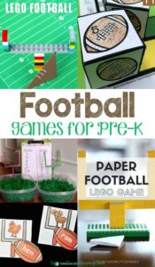 Kindergarten Football Games | Mrs. Karle's Sight and Sound Reading