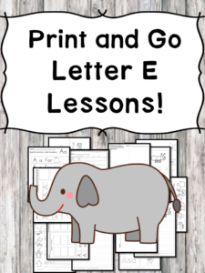 Book list for letter E - 6 exciting books! | Mrs. Karle's Sight and ...