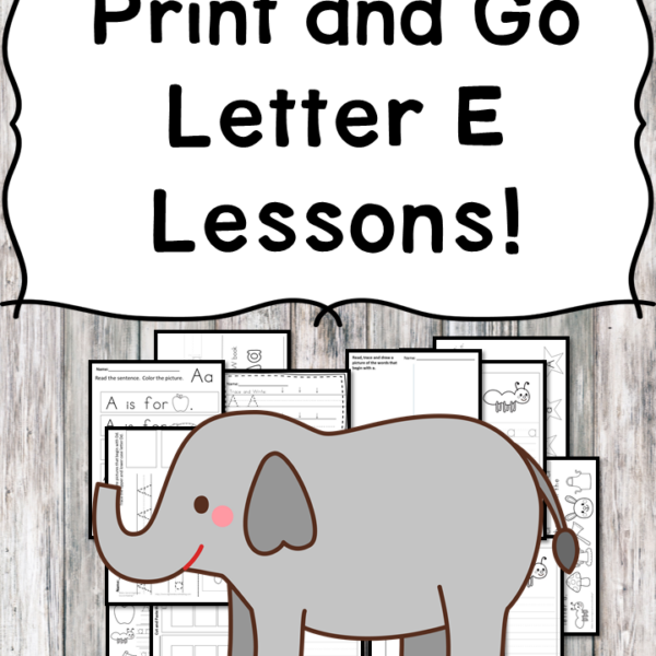 Book list for letter E – 6 exciting books!