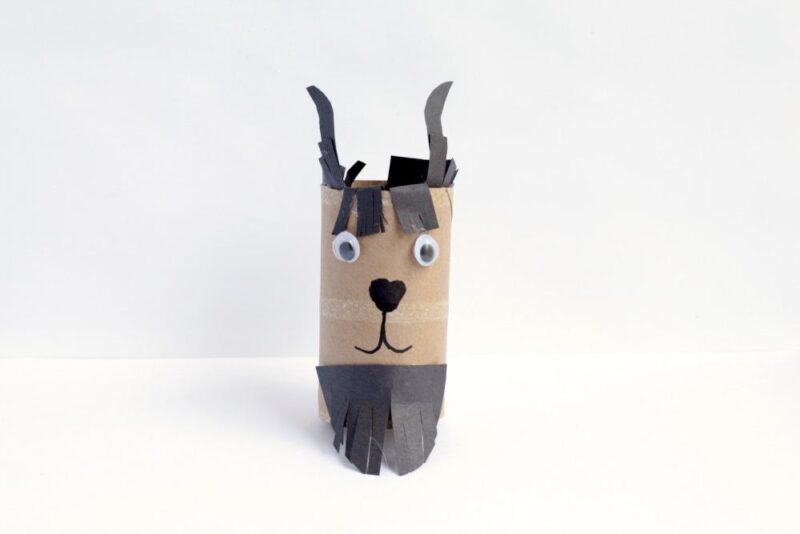 Letter G Craft: Goat Toilet Paper Roll Craft | Mrs. Karle's Sight and ...