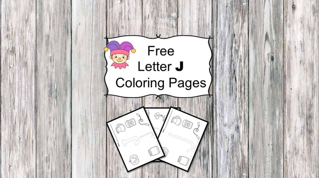3 Letter J Coloring Pages- Easy Download! | Mrs. Karle's Sight and Sound Reading