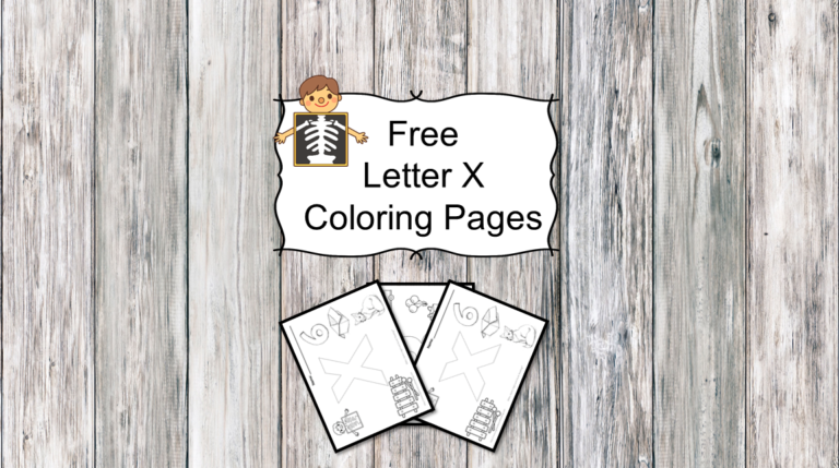 18 Free Beginning Sound Letter X Worksheets - Easy Download! | Mrs ...