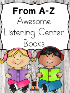 Best Listening Center Books from A-Z | Mrs. Karle's Sight and Sound Reading