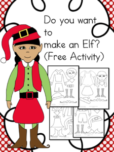 Santa and Elf Worksheets for Kids | Mrs. Karle's Sight and Sound Reading