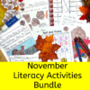 Thanksgiving Activities for Kindergarten | Mrs. Karle's Sight and Sound ...
