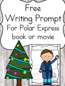 Polar Express Writing Prompt | Mrs. Karle's Sight and Sound Reading