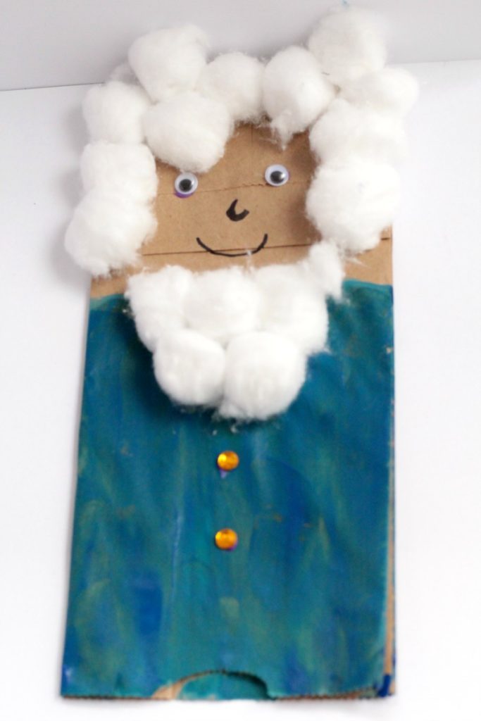 Paper Bag President Puppet Craft | Mrs. Karle's Sight and Sound Reading