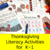 Thanksgiving Activities for Kindergarten | Mrs. Karle's Sight and Sound ...