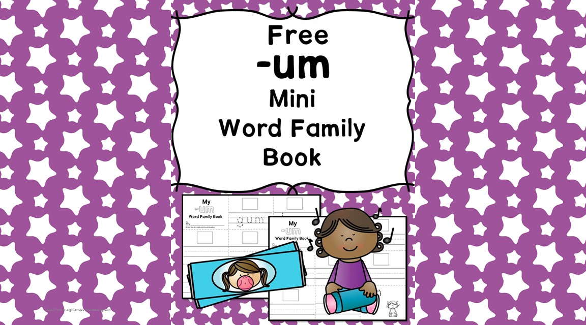 UM CVC Word Family Worksheets | Mrs. Karle's Sight and Sound Reading