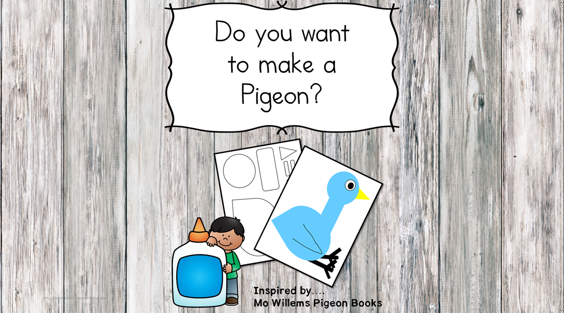 Do you want to make a pigeon? | Mrs. Karle's Sight and Sound Reading