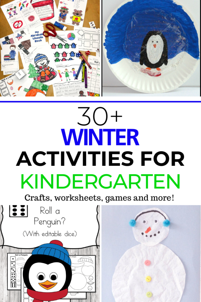 Winter Activities for Kindergarten | Mrs. Karle's Sight and Sound Reading